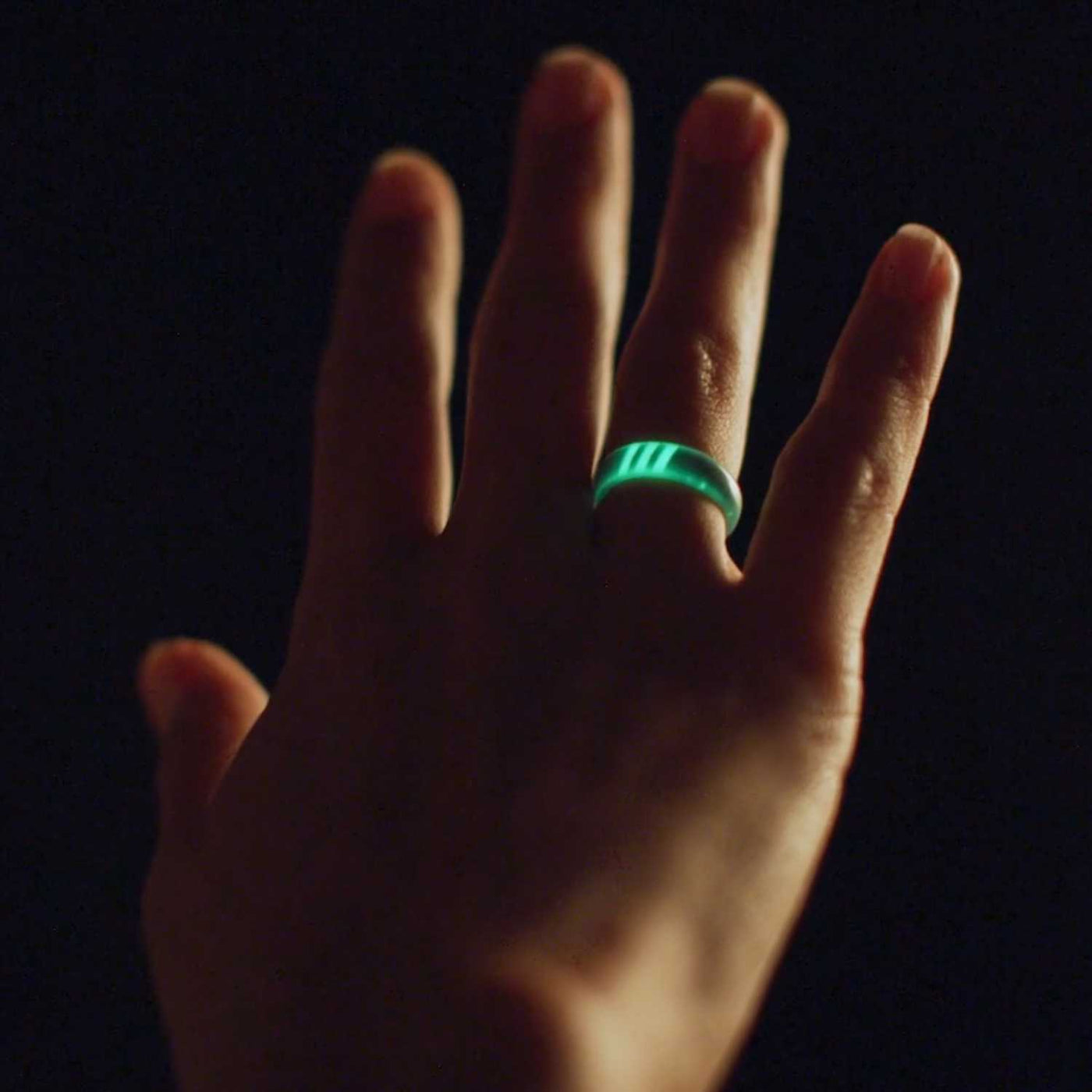 A Force For Good | High Quality Silicone Ring | Black | 6mm & 8mm
