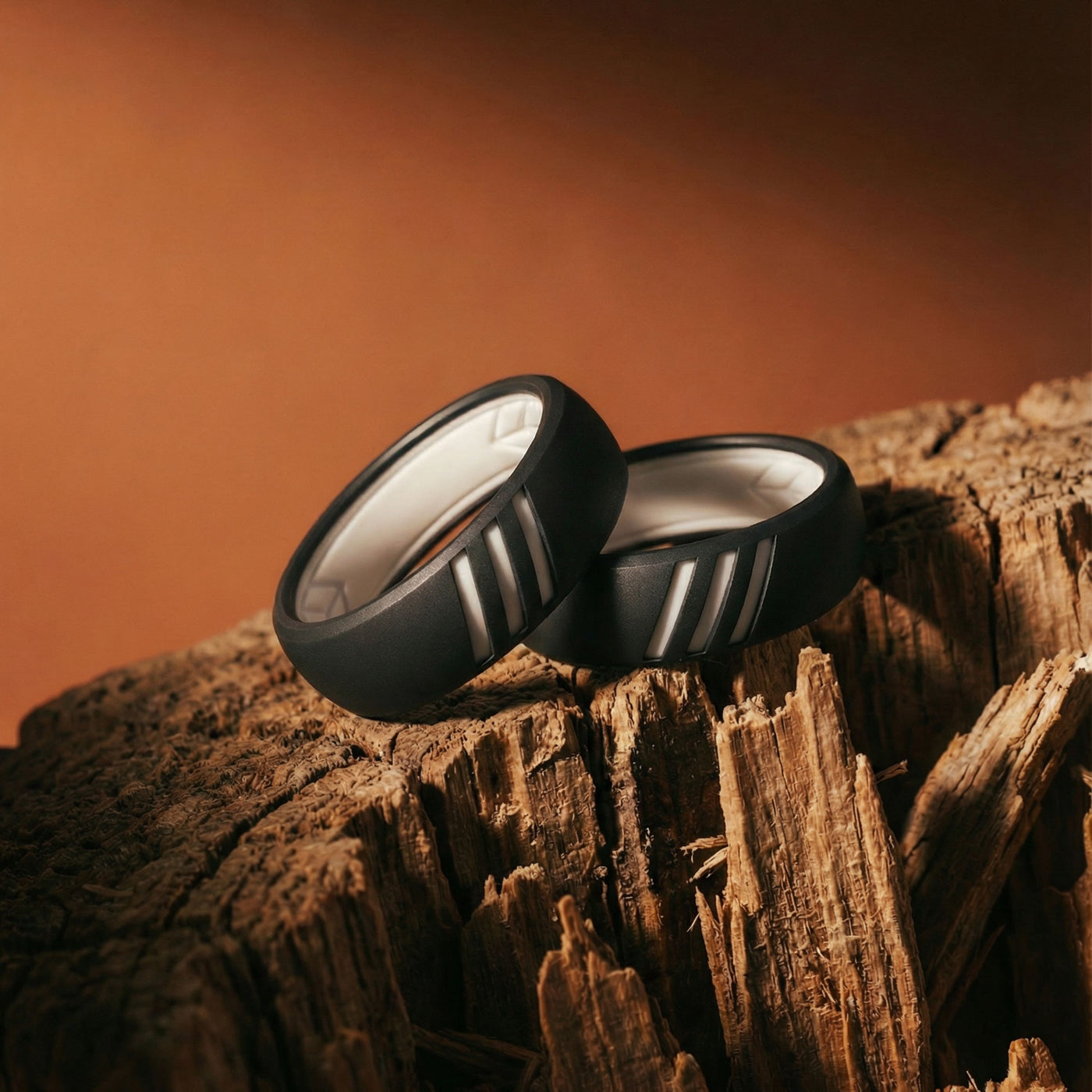 A Force For Good | High Quality Silicone Ring | Black | 6mm & 8mm