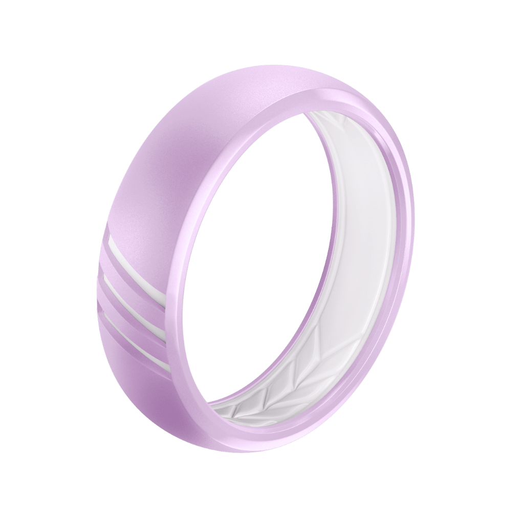 A Force For Good | High Quality Silicone Ring | Purple | 6mm & 8mm